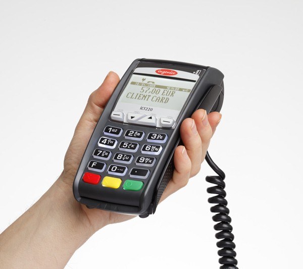 Ingenico Terminal de paiement ICT220 1 LS compatible RTC + Internet IP ...