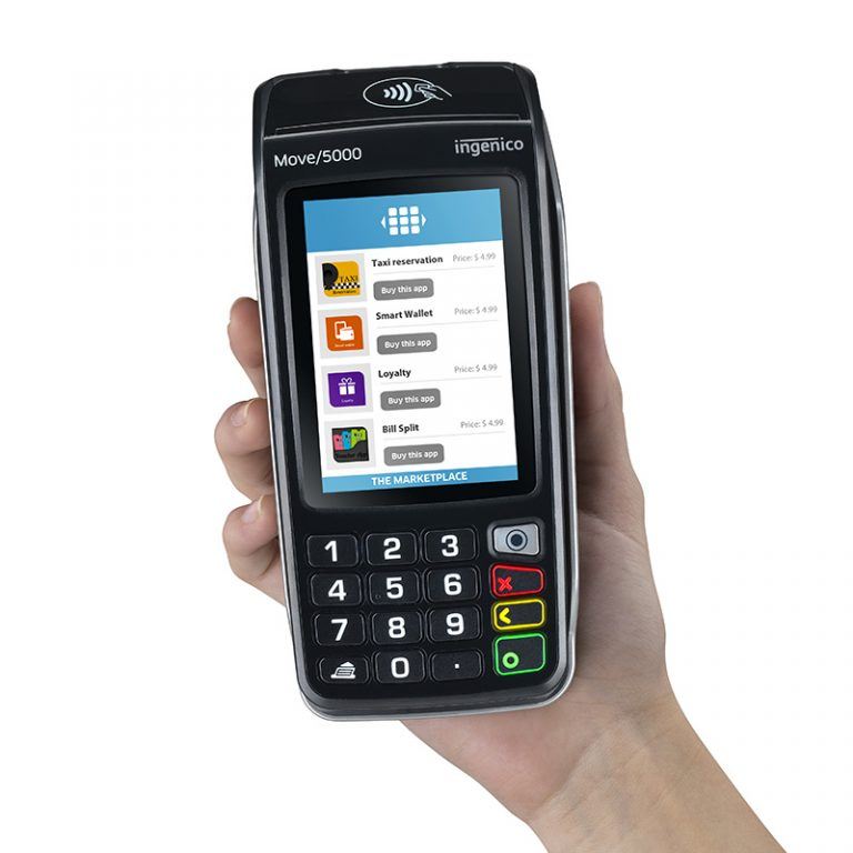 TPE Ingenico Move 5000 3G-GPRS sans contact | VTPE