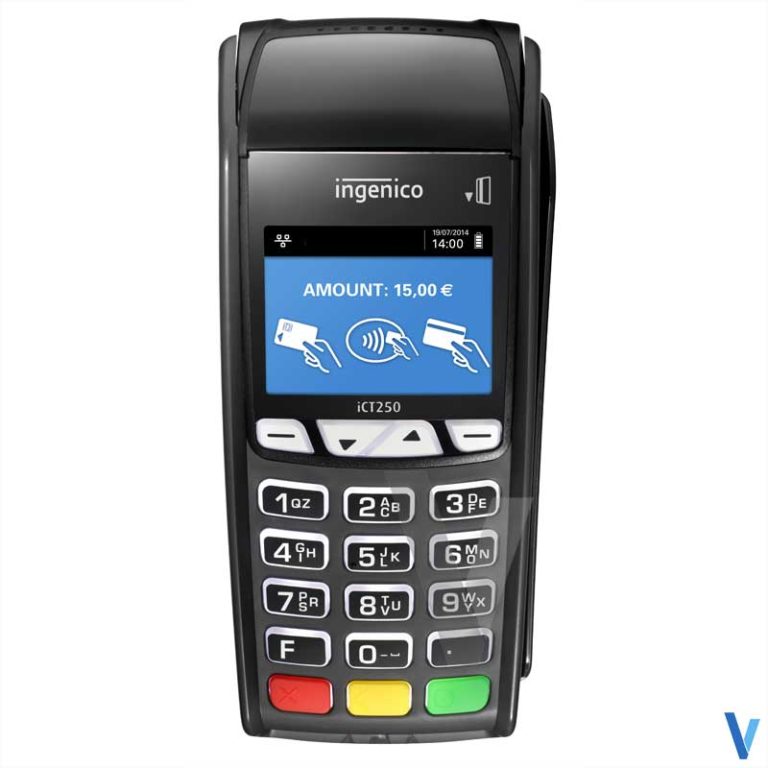 Terminal de paiement Ingenico ICT250 2LS sans contact | Vtpe