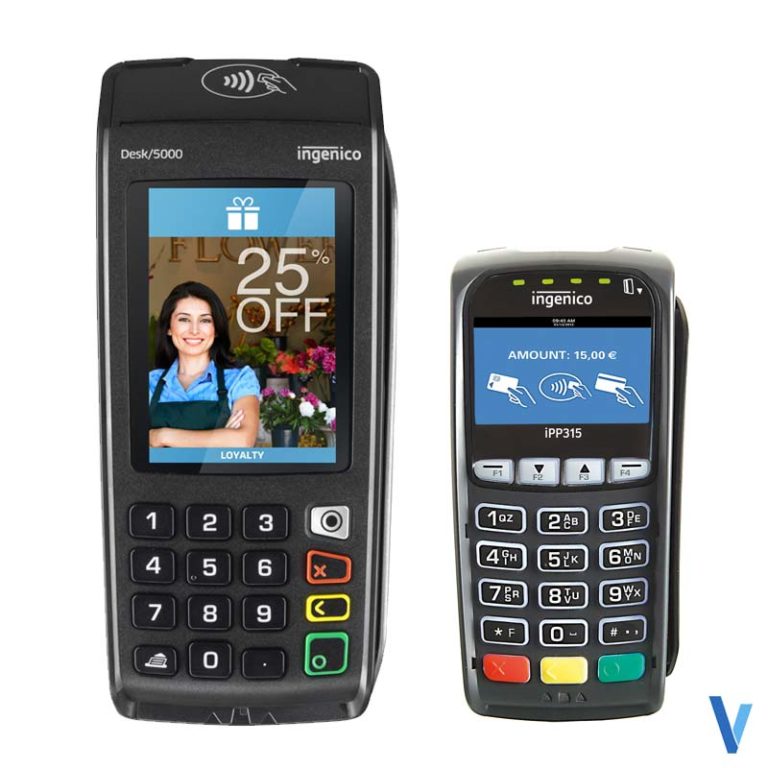 Pack TPE Ingenico Desk 5000 1LS & Pinpad iPP315 | VTPE