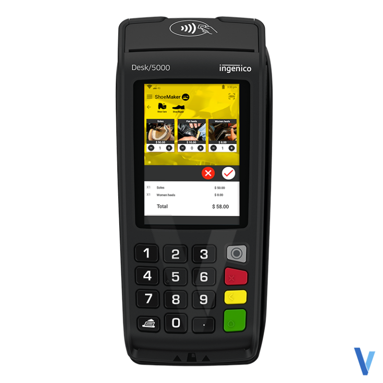 TPE Ingenico Desk 5000 Wifi Sans Contact IP/ADSL | VTPE