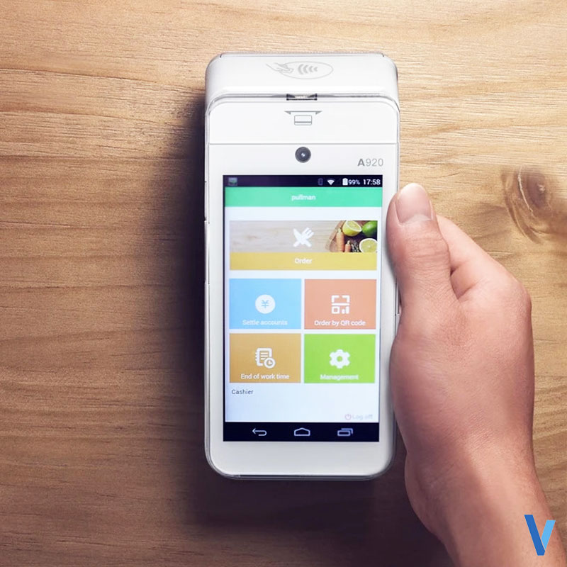 Pax A920 4G Wifi BT Caméras - TPE Mobile | Vtpe