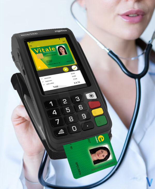 TPE Ingenico Move 5000 4G Santé EI96 CAM2 | VTPE