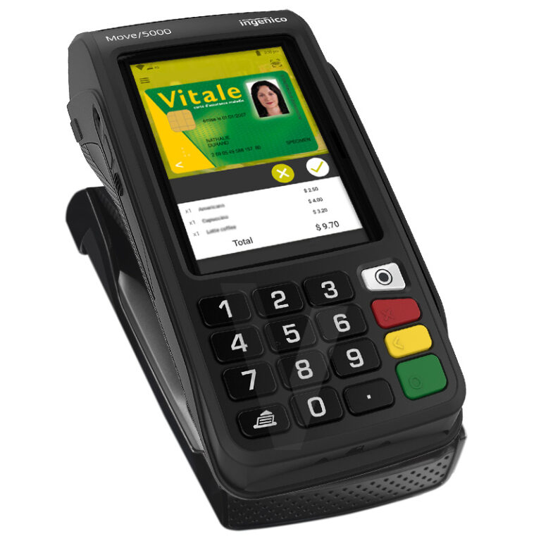 TPE Ingenico Move 5000 4G Santé EI96 CAM2 | VTPE
