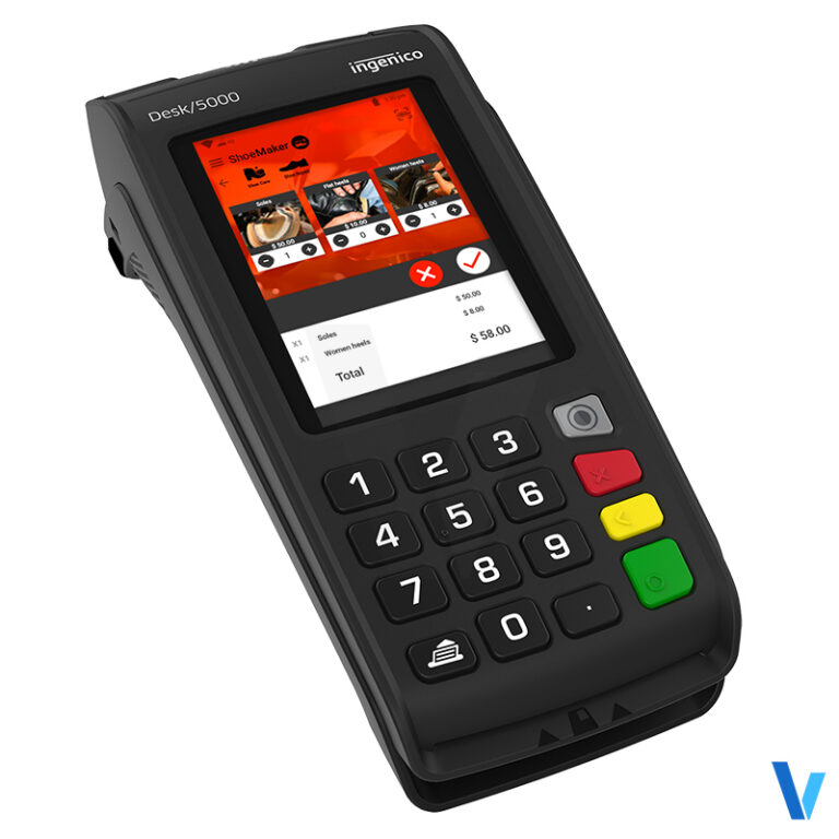 TPE Ingenico Desk 5000 4G Wifi Sans Contact IP/ADSL | VTPE